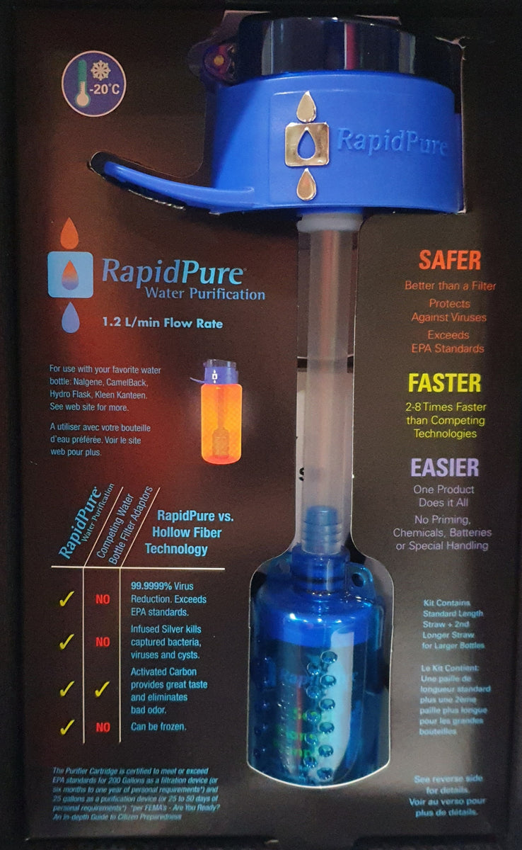 Rapidpure Universal Bottle Water Purifier Adaptor – RescueMED